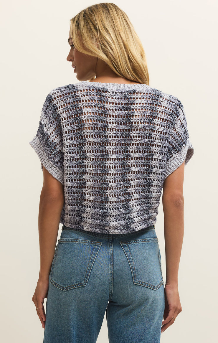 Ballast Crochet Stripe Sweater Top – Clothes Horse